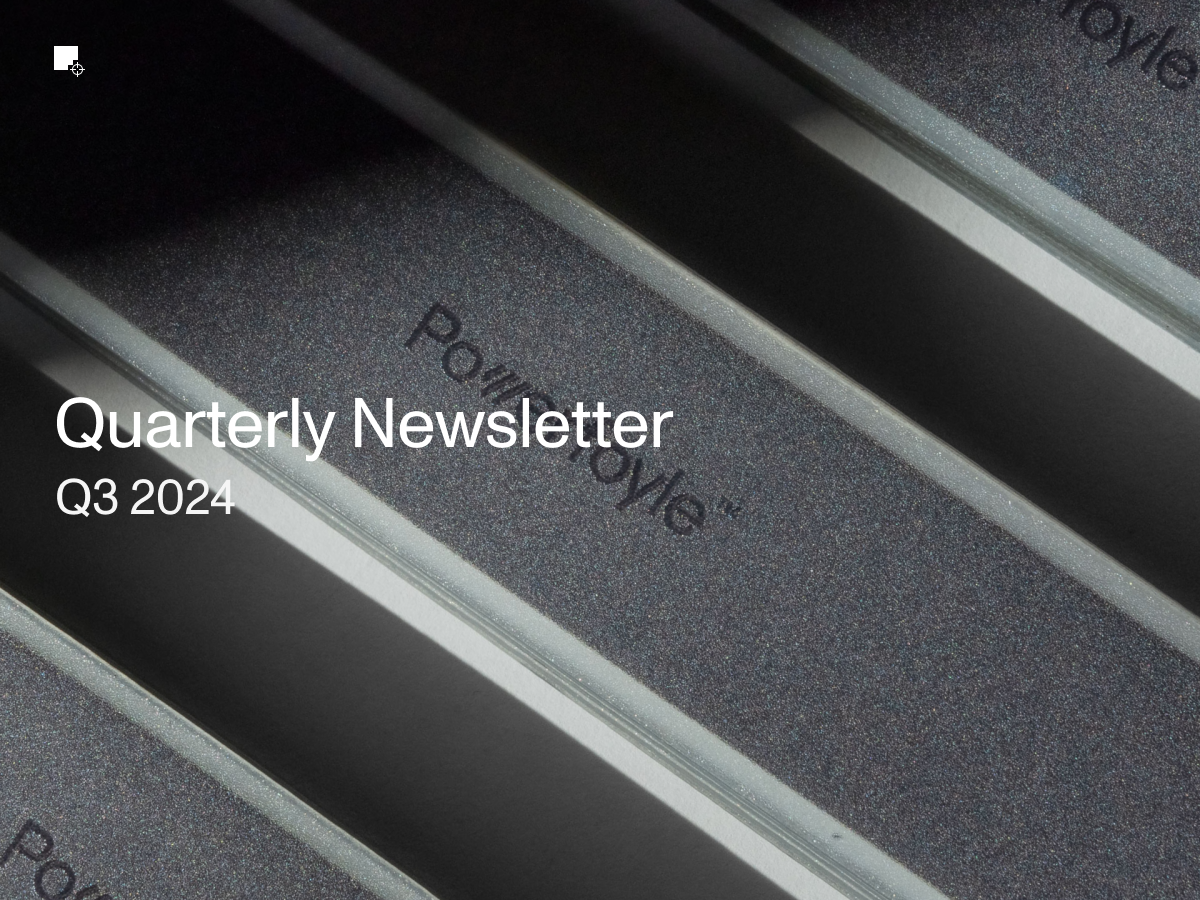 Q3 newsletter published - Exeger