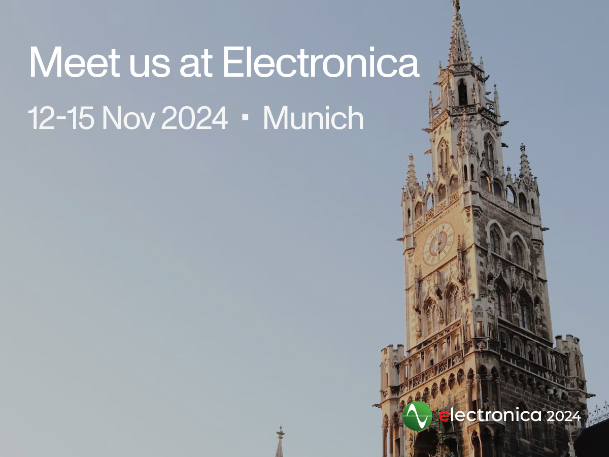 Meet Exeger at Electronica 2024 - Exeger